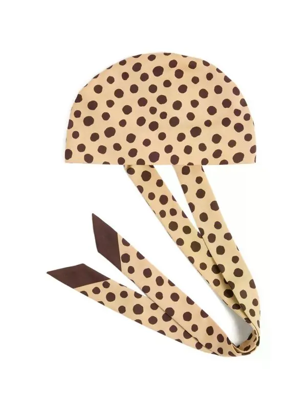 Valentino Garavani Pois Dalmata Plus De Pois Headband - Neutrals