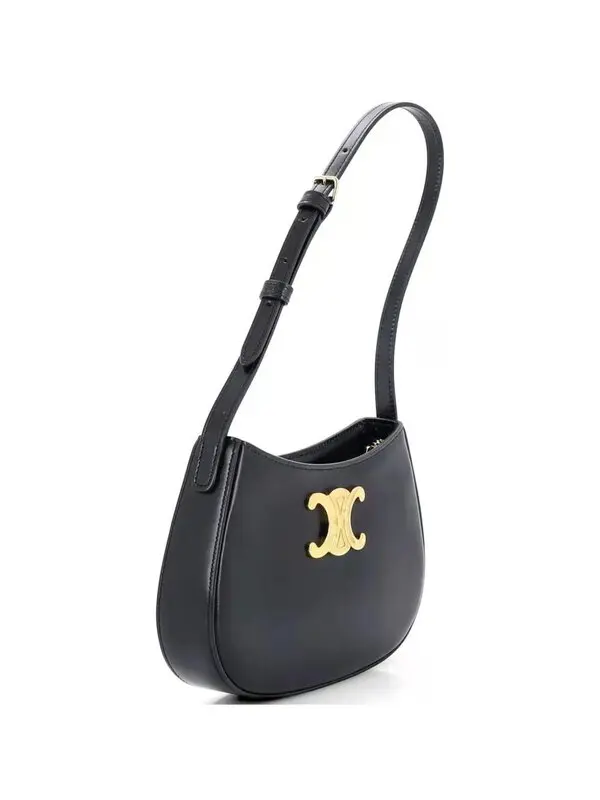 Celine Triomphe Tilly Shoulder Bag In Smooth Calfskin
