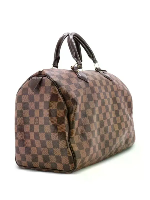 LOUIS VUITTON Speedy 30 Satchel Handbag - Brown