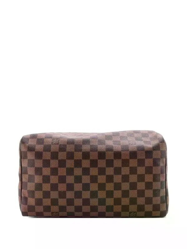 LOUIS VUITTON Speedy 30 Satchel Handbag - Brown