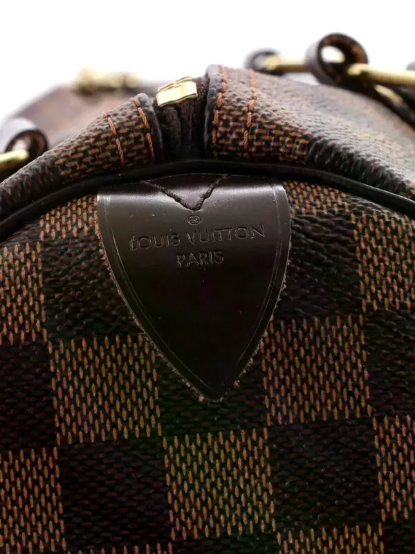 LOUIS VUITTON Speedy 30 Satchel Handbag - Brown