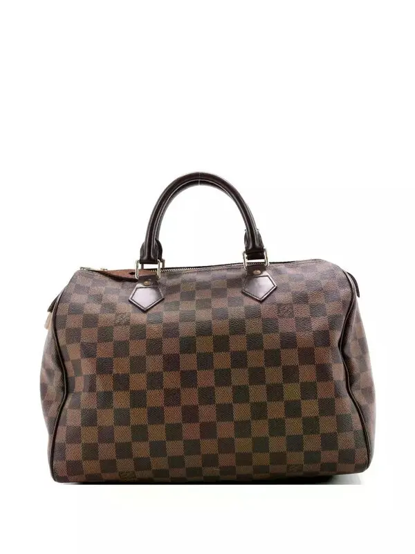 LOUIS VUITTON Speedy Handbag Damier 30 Satchel