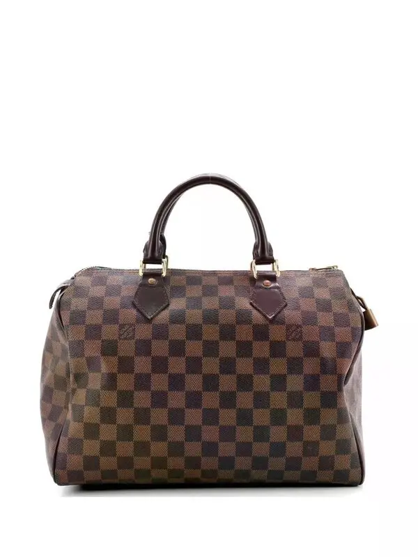 LOUIS VUITTON Speedy Handbag Damier 30 Satchel