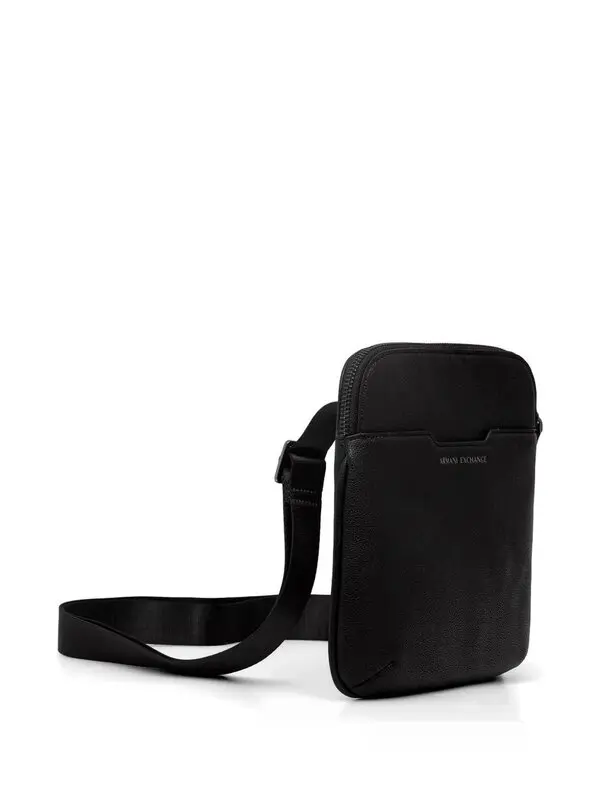 Armani Exchange Logo Print Messenger Bag