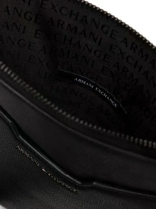 Armani Exchange Logo Print Messenger Bag