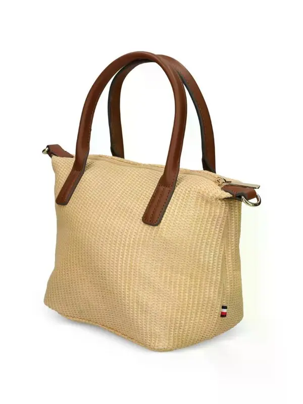 Tommy Hilfiger Woven Top-handle Tote Bag
