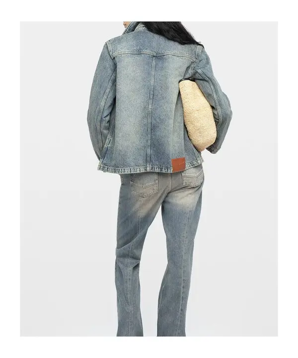 Zadig&Voltaire Lienna Denim Jacket - Gray