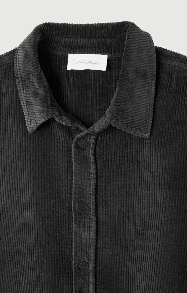 American Vintage Padow Button-corduroy Shirt