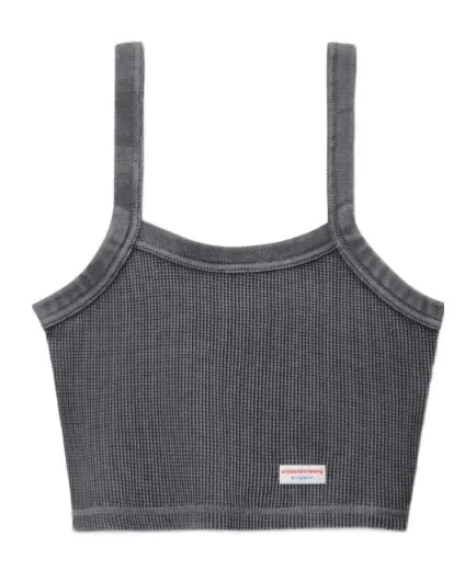 Alexander Wang Waffle-knit Cami Tank