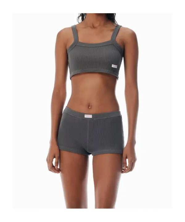 Alexander Wang Waffle-knit Cami Tank