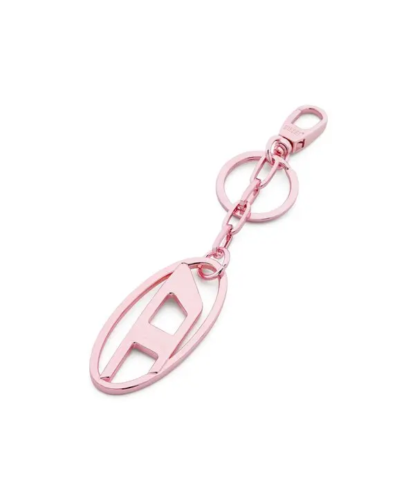 DIESEL® Oval D" Polished Keychain