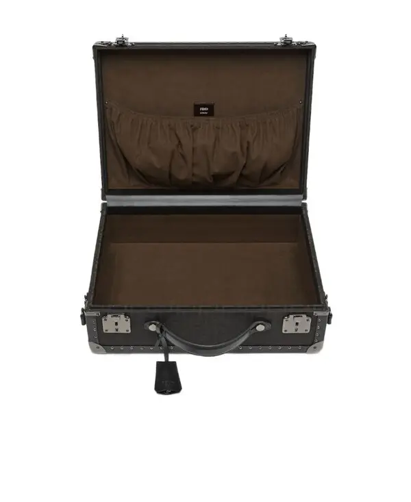 Fendi Ff Jacquard Suitcase