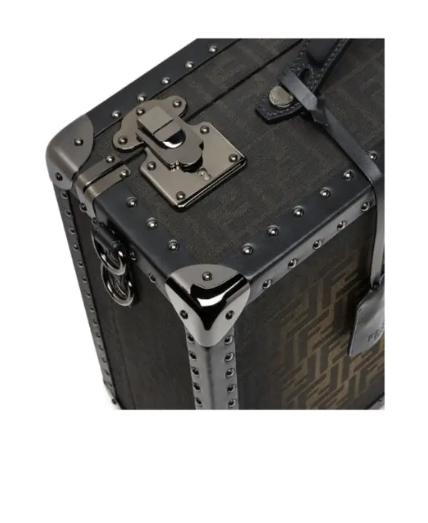 Fendi Ff Jacquard Suitcase