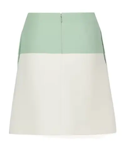 Fendi High-waisted Flared Mini Skirt