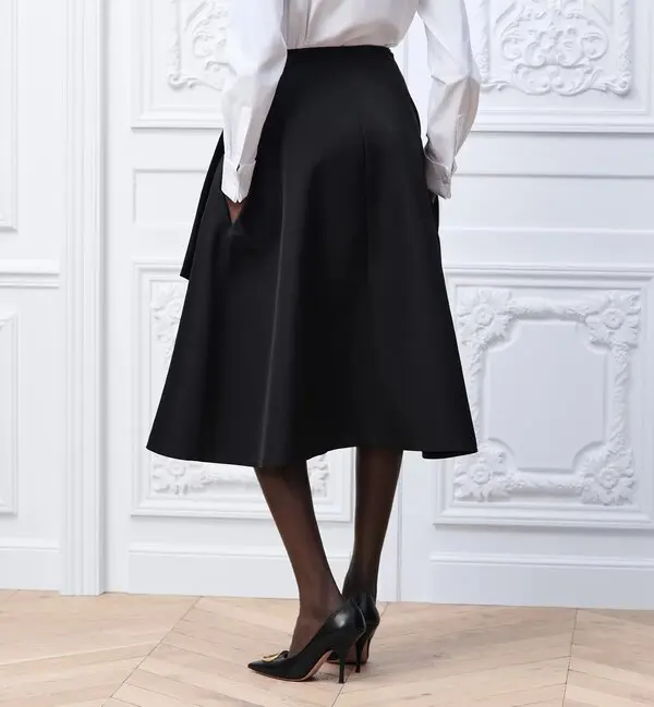 Dior Mid-length Draped Skirt