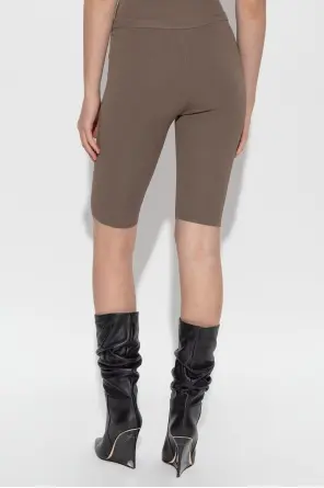 ENTIRE STUDIOS Ribbed Slim Fit Shorts