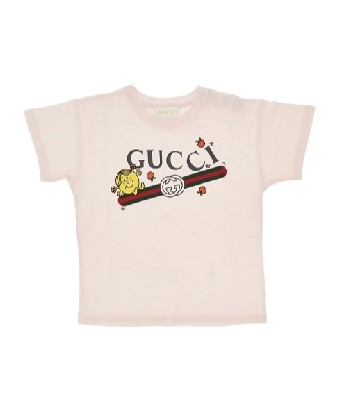 Gucci Cotton T-shirt With Character Print - Light Pink
