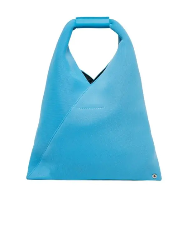 MAISON MARGIELA Small Japanese Mesh Bag - Light Blue