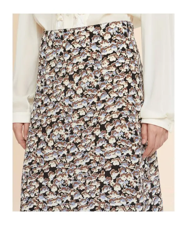 Marni Floral-pattern Midi Skirt