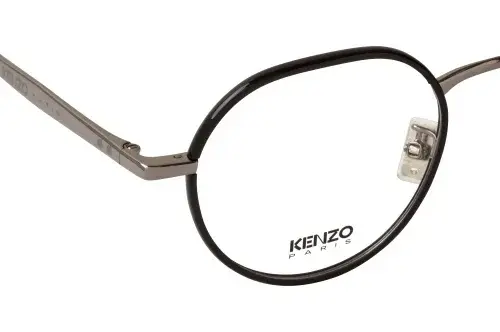 Kenzo Full-rimmed Round Frame Eyeglasses