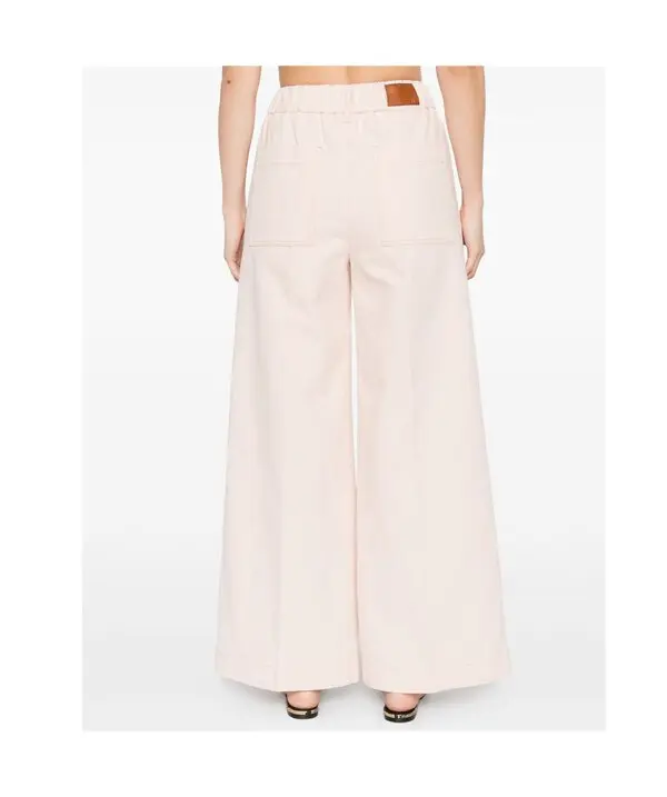 FORTE_FORTE Wide Leg Elastic Waist Pants