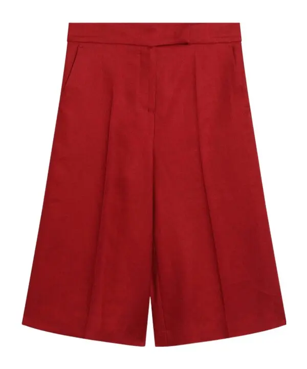 Max Mara High-waisted Wide-leg Shorts