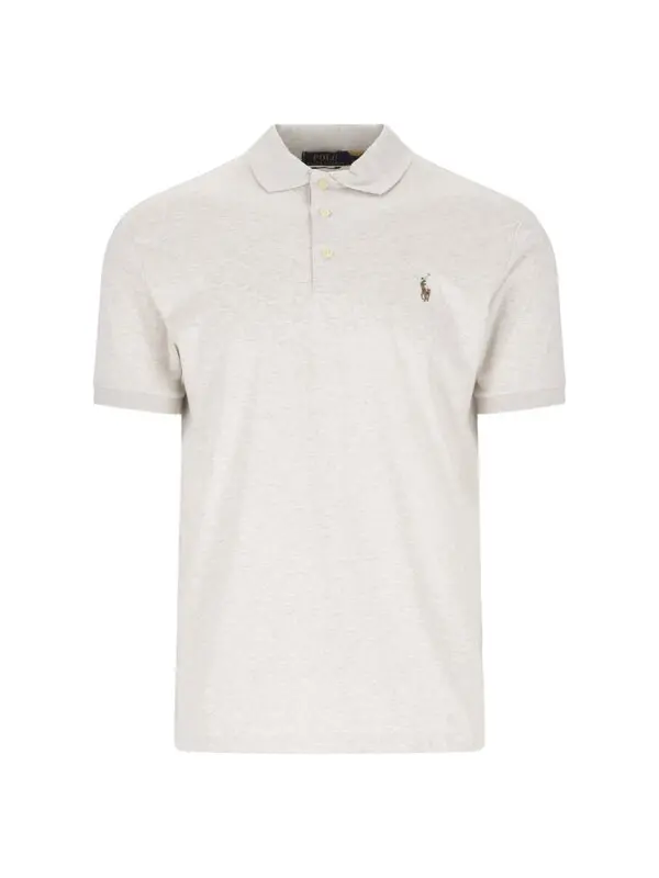 Polo Ralph Lauren Logo Embroidered Short-sleeved Polo Shirt