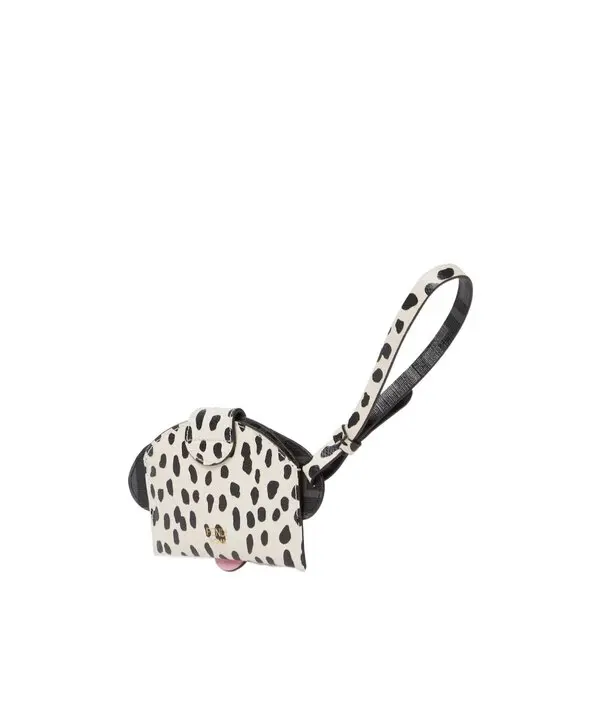 Fendi Best Friends Forever Dog-head Strap Card Case - Multi-color