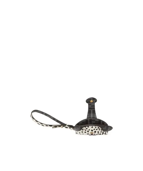 Fendi Best Friends Forever Dog-head Strap Card Case - Multi-color