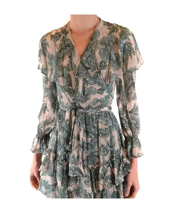 Diane Von Furstenberg Printed Wrap Dress