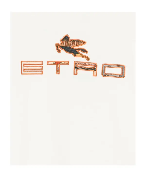 Etro Embroidered Logo T-shirt