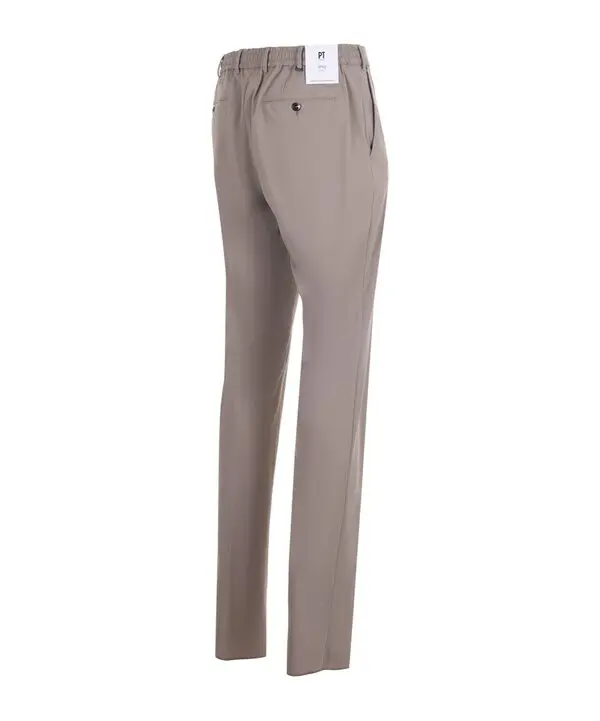 PT TORINO Straight-leg Pants With Drawstring Waist