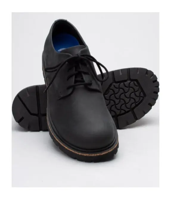 BIRKENSTOCK Highwood Derby Shoes - Black