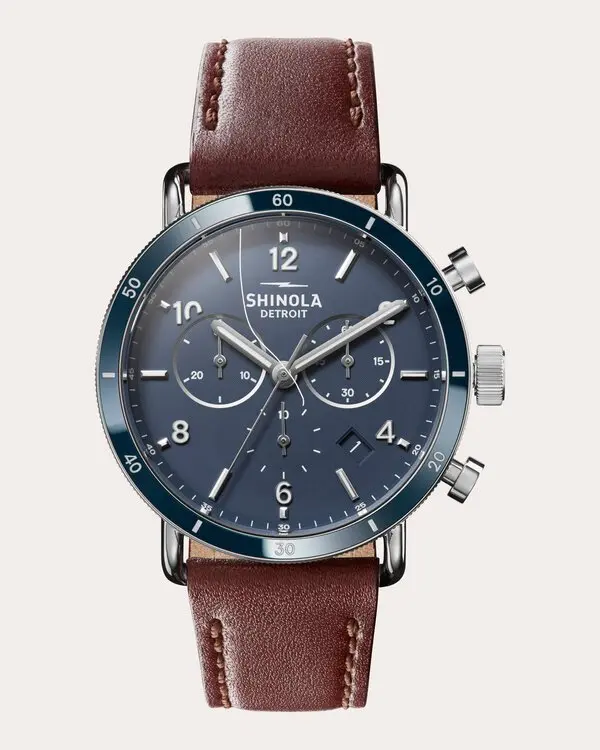 Shinola Canfield Sport Chronograph Watch - Blue