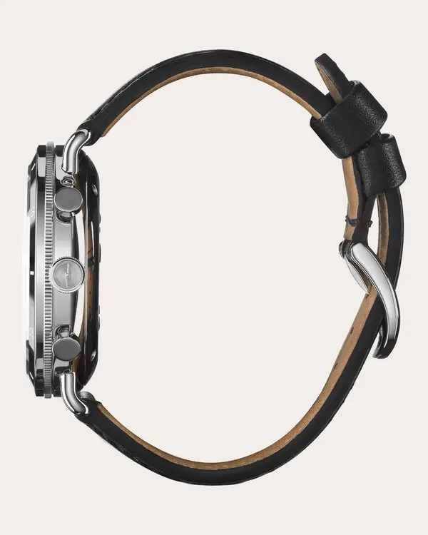 Shinola Canfield Sport 45mm Chronograph Watch - Black