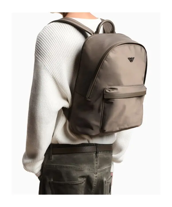 Emporio Armani Logo-plaque Backpack