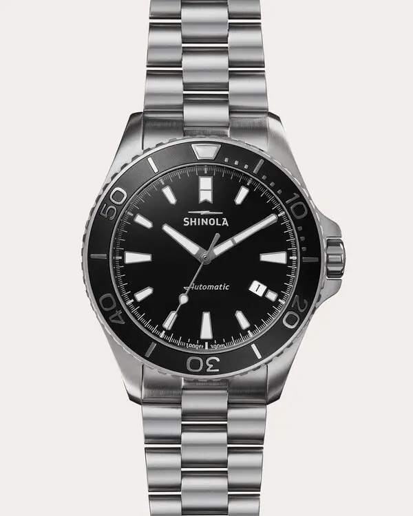 Shinola Lake Superior Monster 43mm Stainless Steel Automatic Watch