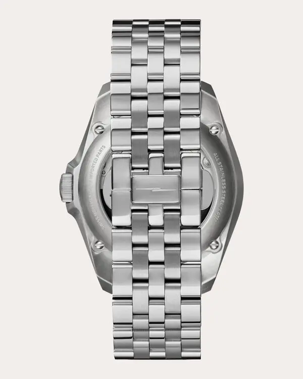 Shinola Automatic Watch With Mother Of Pearl Dial