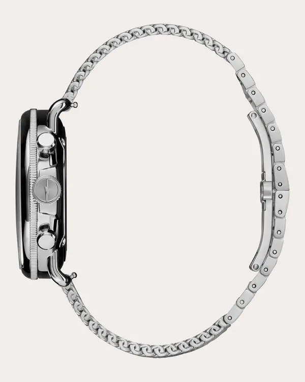 Shinola Canfield C56 Chronograph Watch - Silver