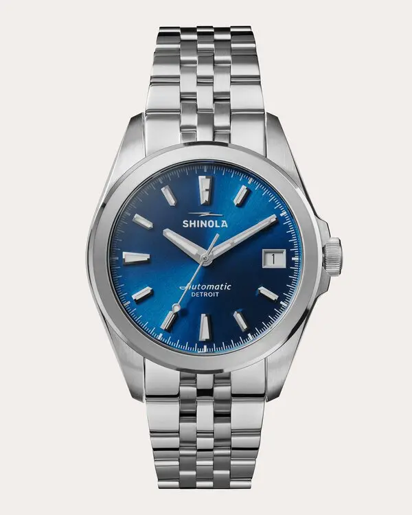 Shinola Circadian Monster 36mm Bracelet Watch - Blue