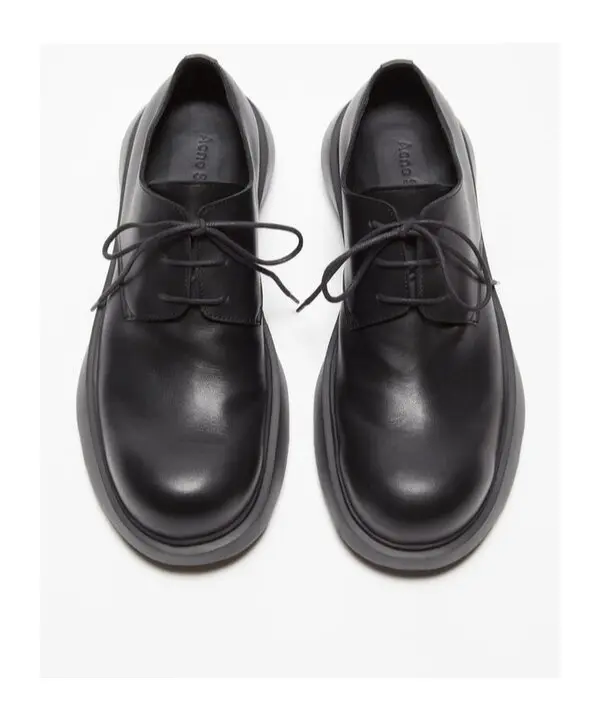 Acne Studios Lace-up Shoes With Star Thick Sole