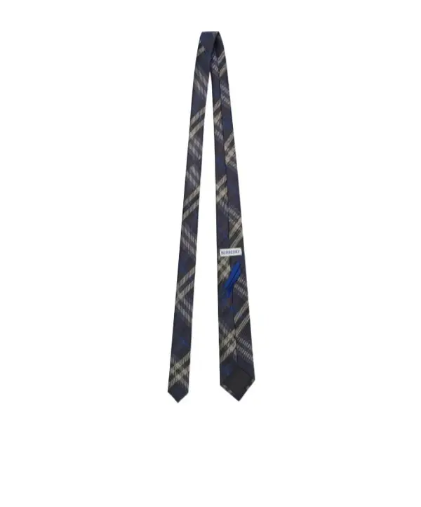 Burberry Checked Neck Tie