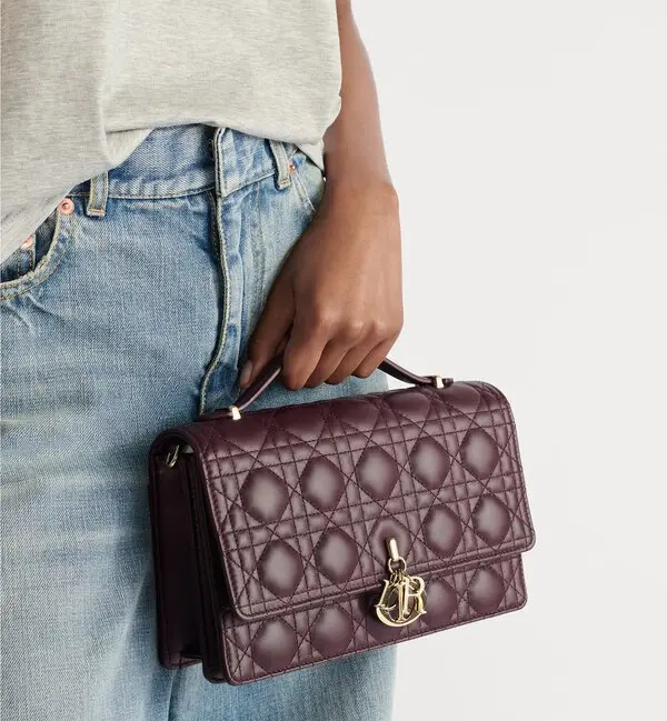 Dior Quilted Leather Flap Shoulder Bag