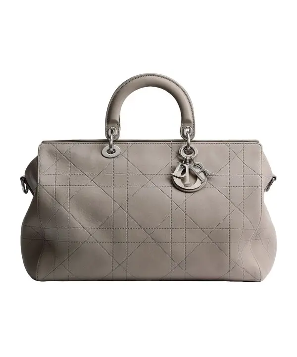 Dior Granville Large Shoulder Bag - Grey