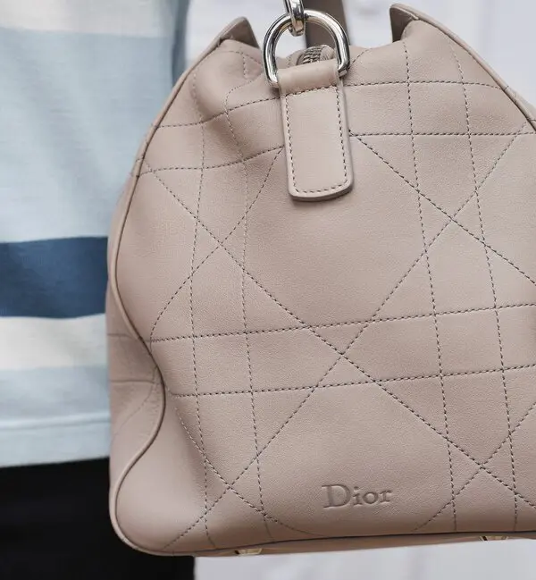 Dior Granville Large Shoulder Bag - Grey
