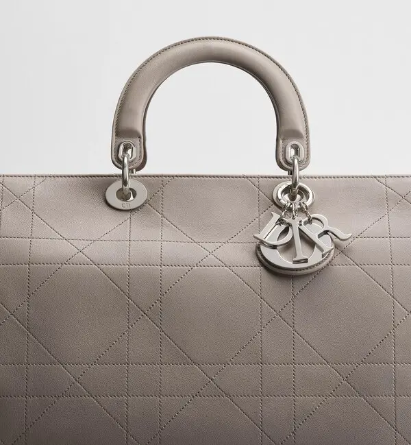 Dior Granville Large Shoulder Bag - Grey