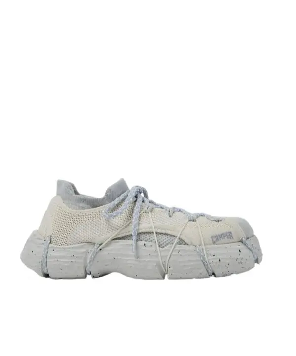 Camper Round Toe Textile Sneakers