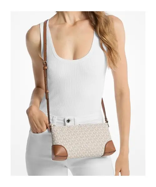 Michael Kors Murphy Small Signature Logo Crossbody Bag