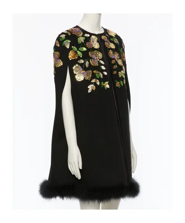 Valentino Garavani Embellished Gilet With Floral Motif