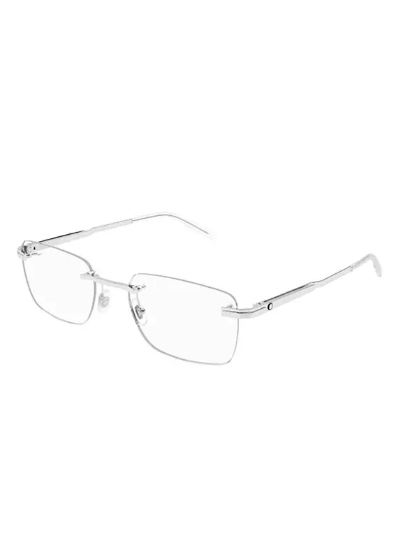 Montblanc Rimless Rectangle Frame Eyeglasses